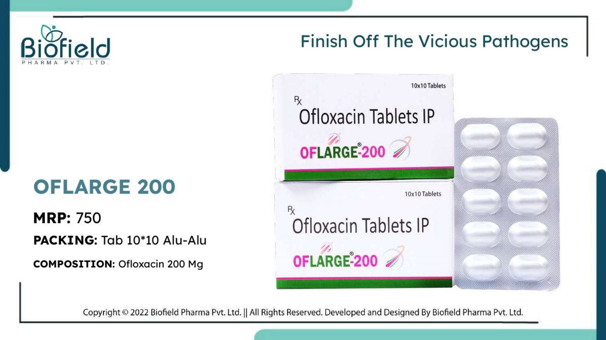 Ofloxacin Tablet Manufacturer, Supplier and Franchise