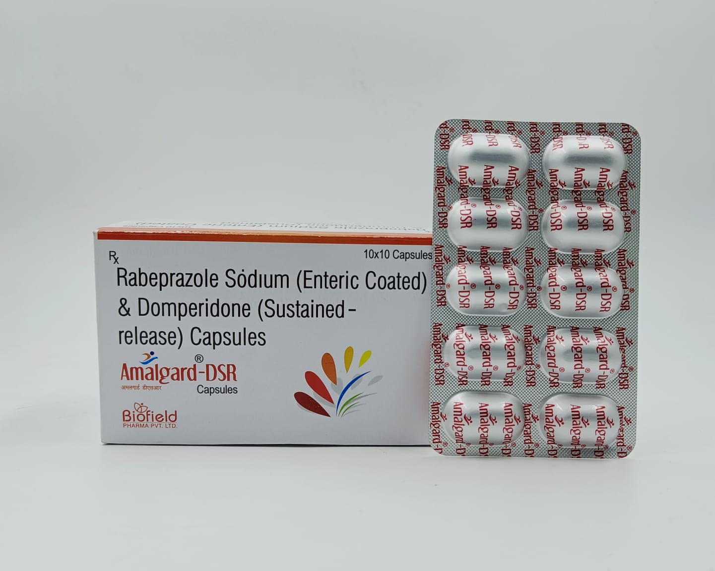 Rabeprazole sodium + Domperidone (SR) Capsules Manufacturer, Supplier ...