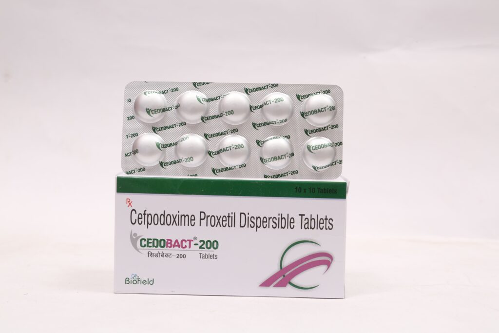 Cefpodoxime Tablets Manufacturer, Supplier and Franchise