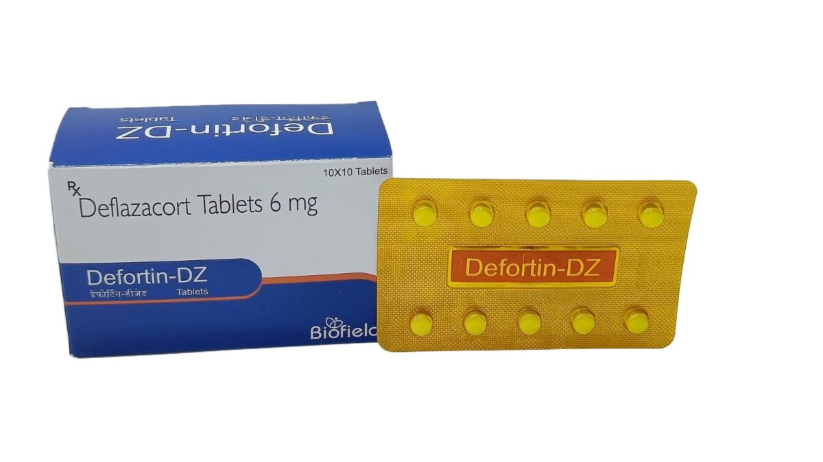 Deflazacort 6mg Tablets Manufacturer, Supplier and Franchise