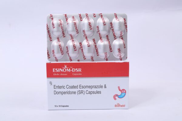 Enteric Coated Esomeprazole Domperidone (SR) Capsules Manufacturer ...