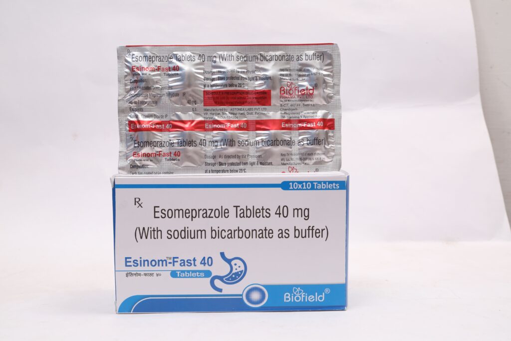 Esomeprazole 40mg With Sodium Bicarbonate As Buffer Manufacturer ...