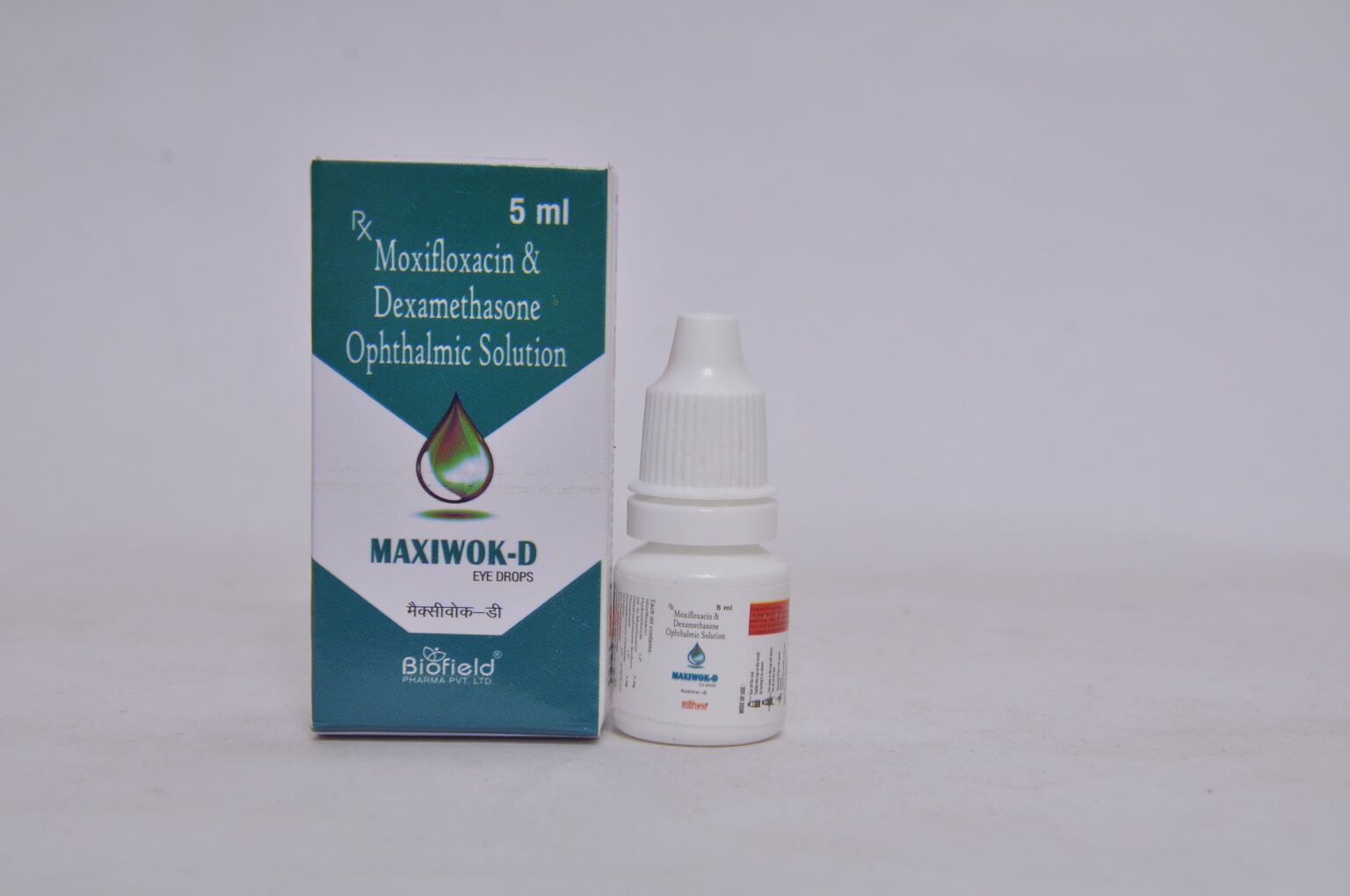 Moxifloxacin Hydrochloride + Dexamethasone Ophthalmic Solution ...