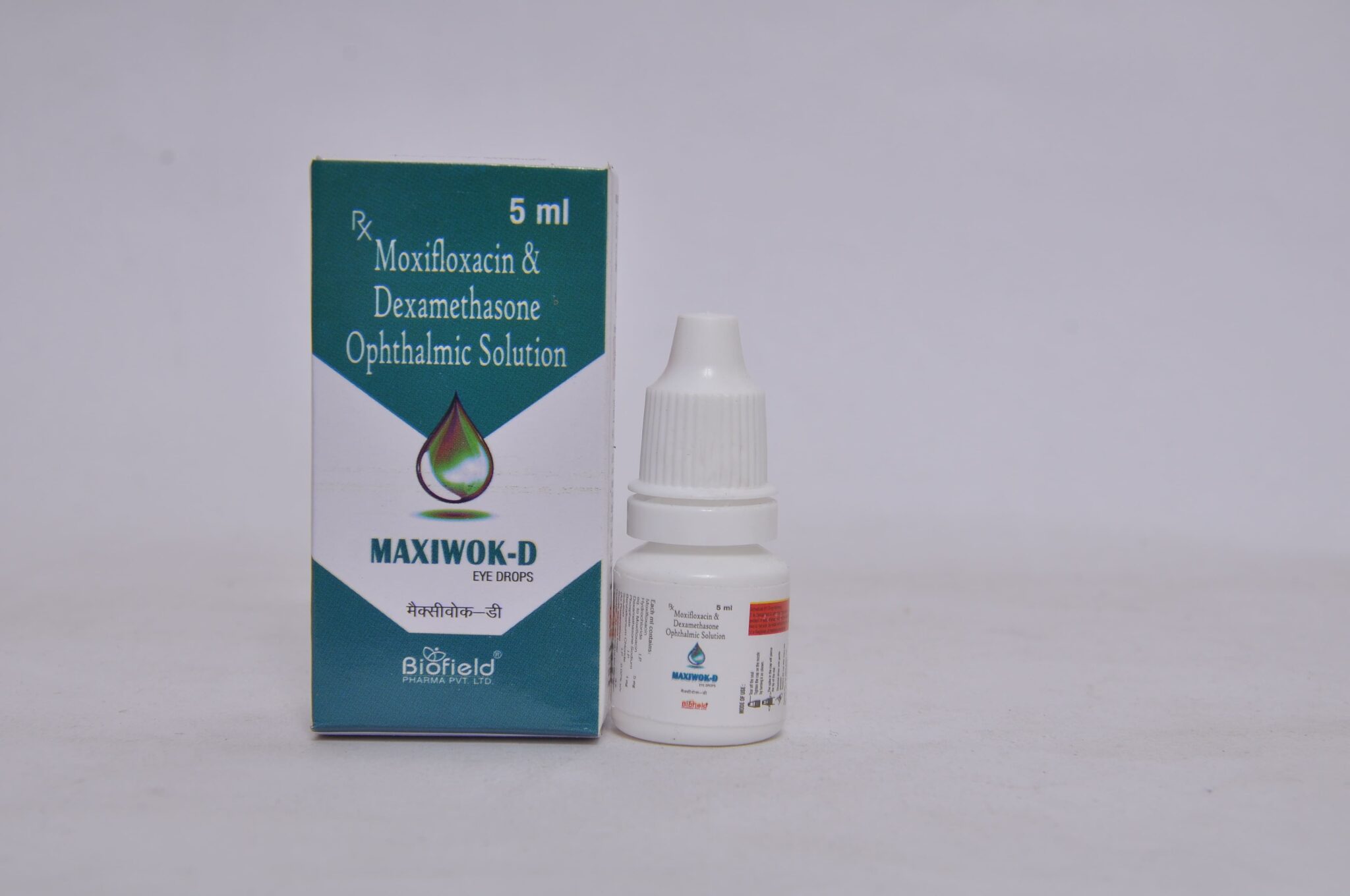 Moxifloxacin Hydrochloride + Dexamethasone Ophthalmic Solution ...