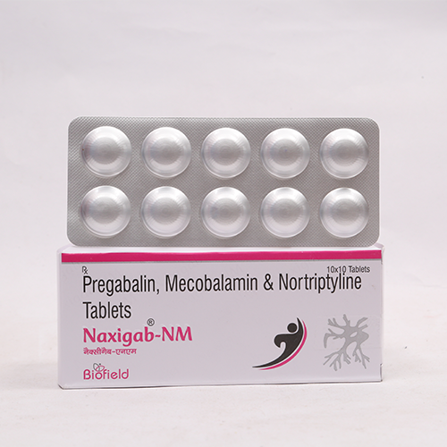 Pregabalin + Nortriptyline + Methylcobalamin Tablet Manufacturer ...