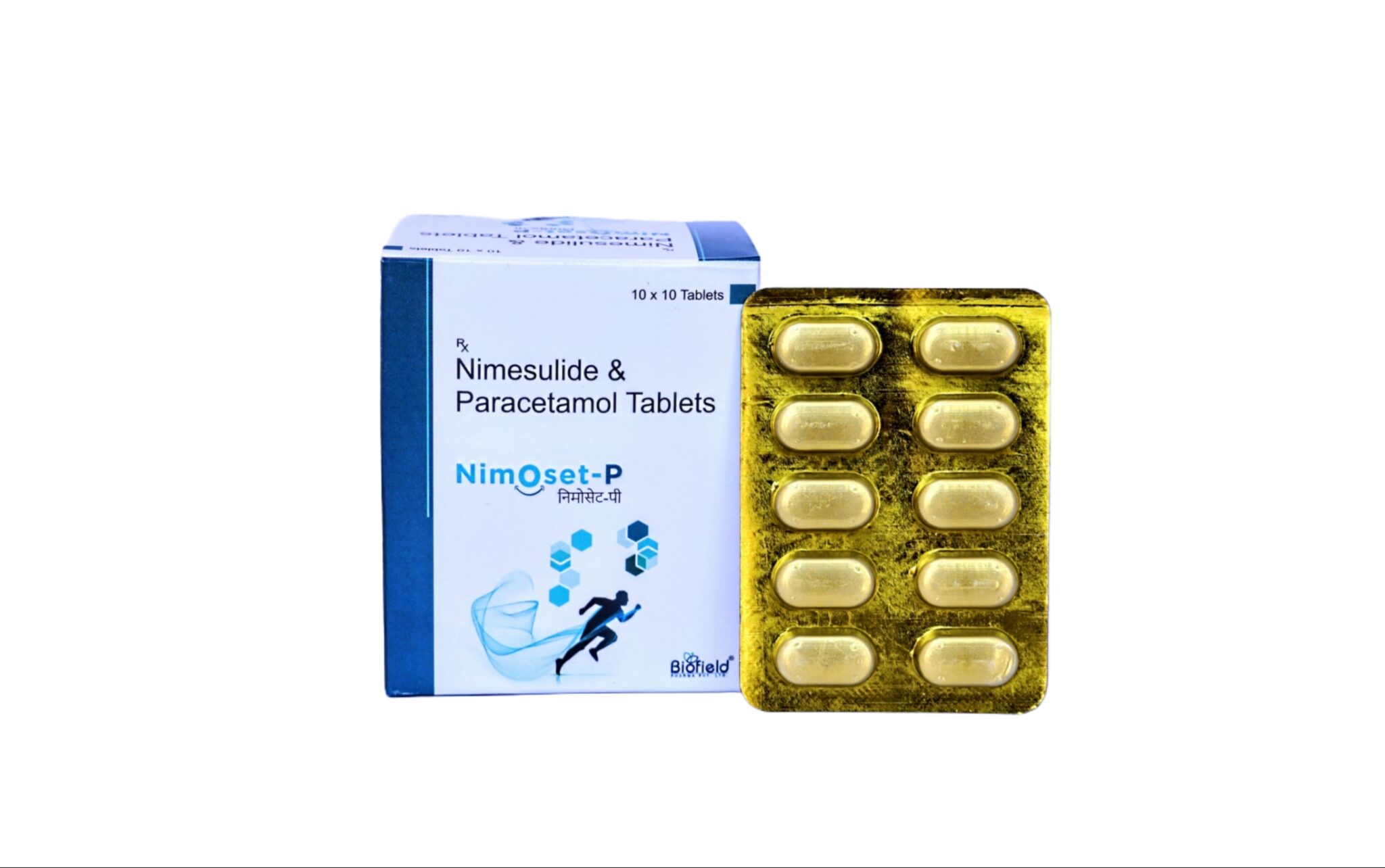 Nimesulide + Paracetamol Tablet Manufacturer, Supplier and Franchise