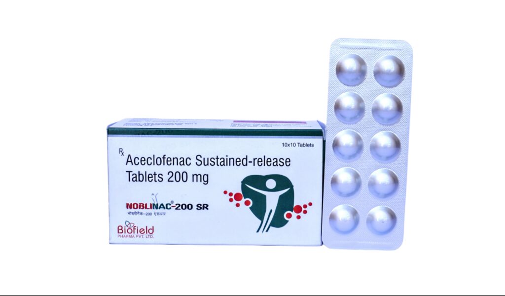 Aceclofenac SR Tablet Manufacturer, Supplier and Franchise