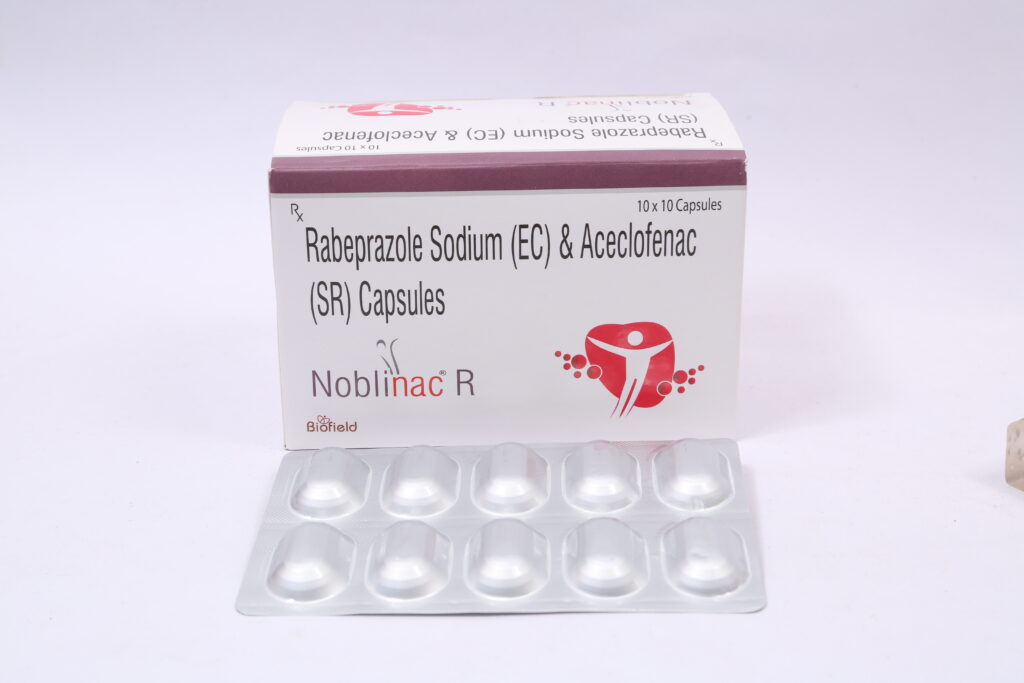 Aceclofenac + Rabeprazole (SR) Tablet Manufacturer, Supplier and Franchise