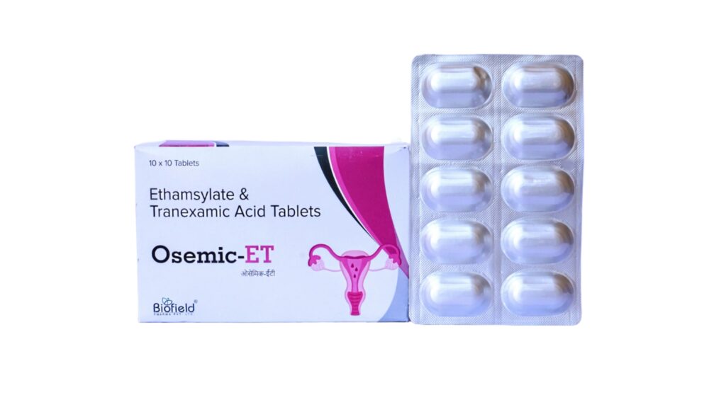 Tranexamic Acid + Ethamsylate Tablets Manufacutrer, Supplier and Franchise