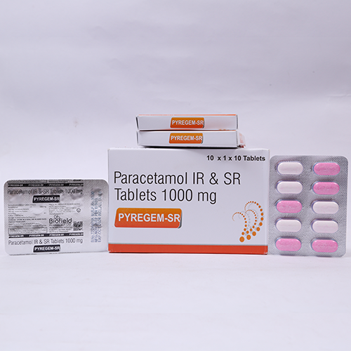 Paracetamol + Paracetamol (SR) Tablets Manufacturer, Supplier and Franchise