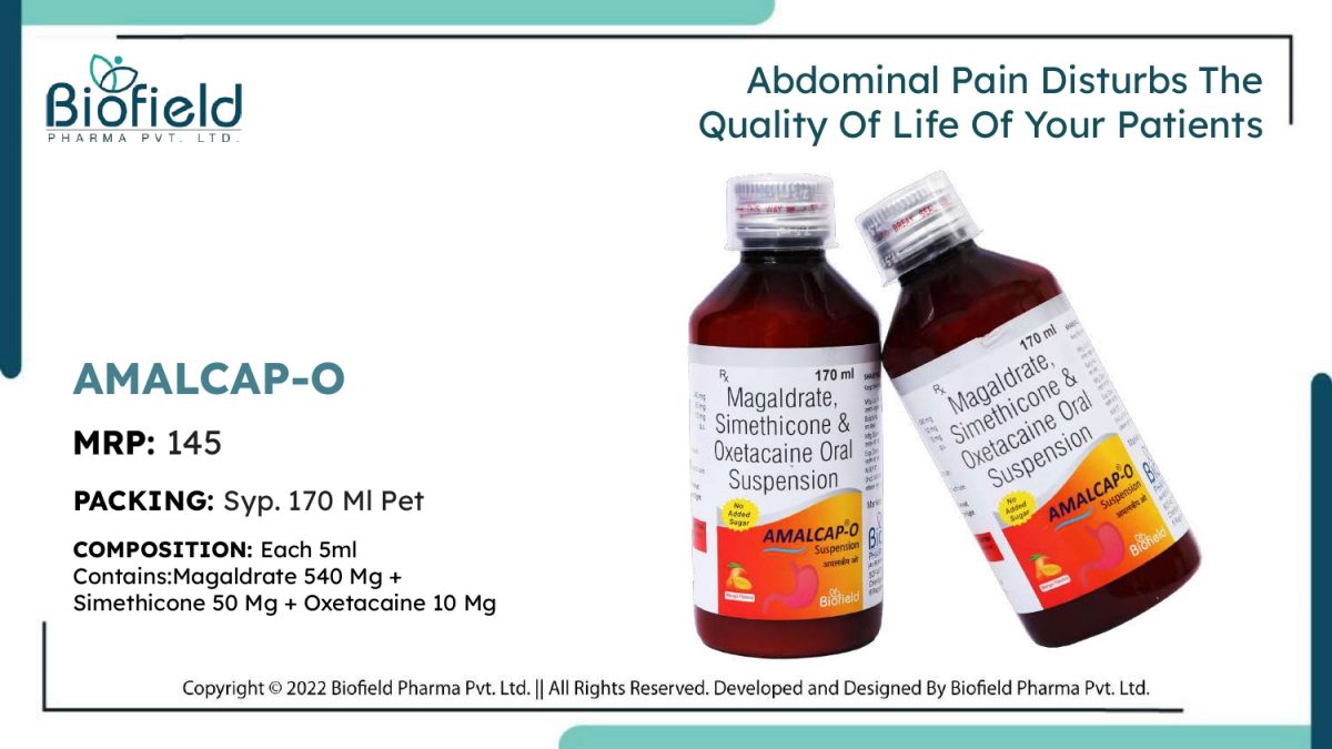 Magaldrate + Simethicone + Oxetacaine Oral Suspension Manufacturer ...