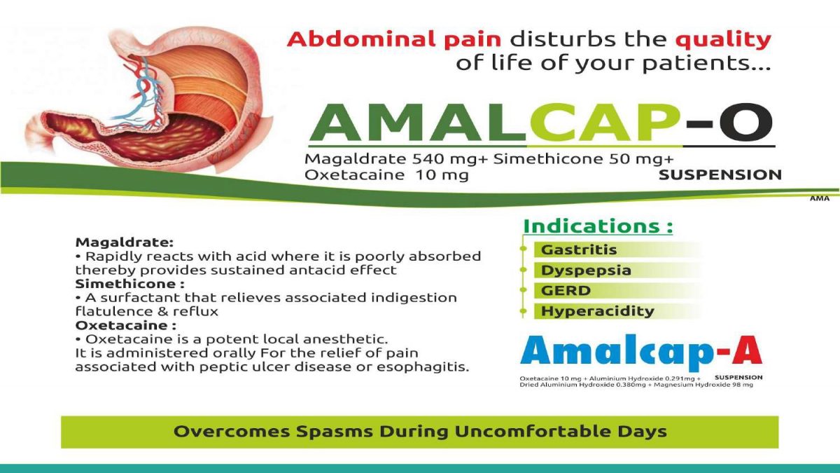 Magaldrate + Simethicone + Oxetacaine Oral Suspension Manufacturer ...