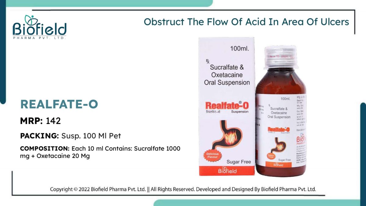 Sucralfate & Oxetacaine Oral Suspension Manufacturer, Supplier and ...