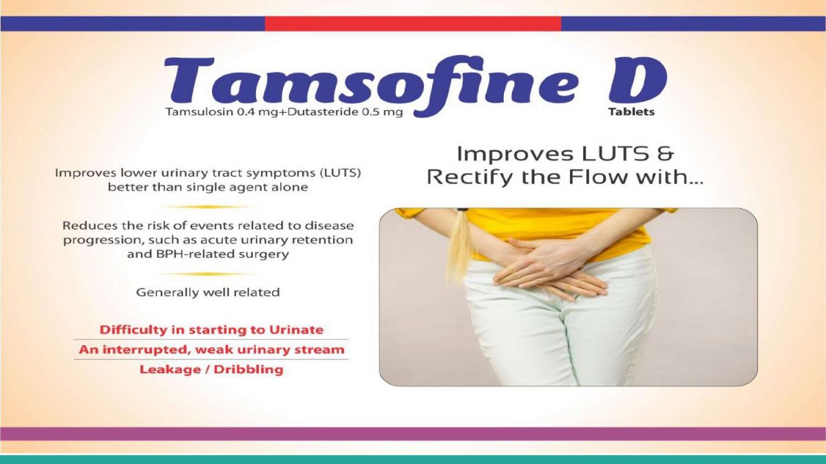 Tamsulosin + Dutasteride Tablet Manufacturer, Supplier and Franchise