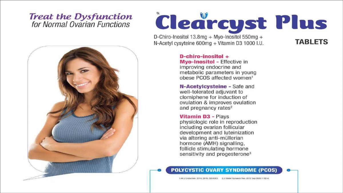 Myo-Inositol + N-Acetylcysteine + Vitamin D3 + D- Chiro Inositol Tablet ...