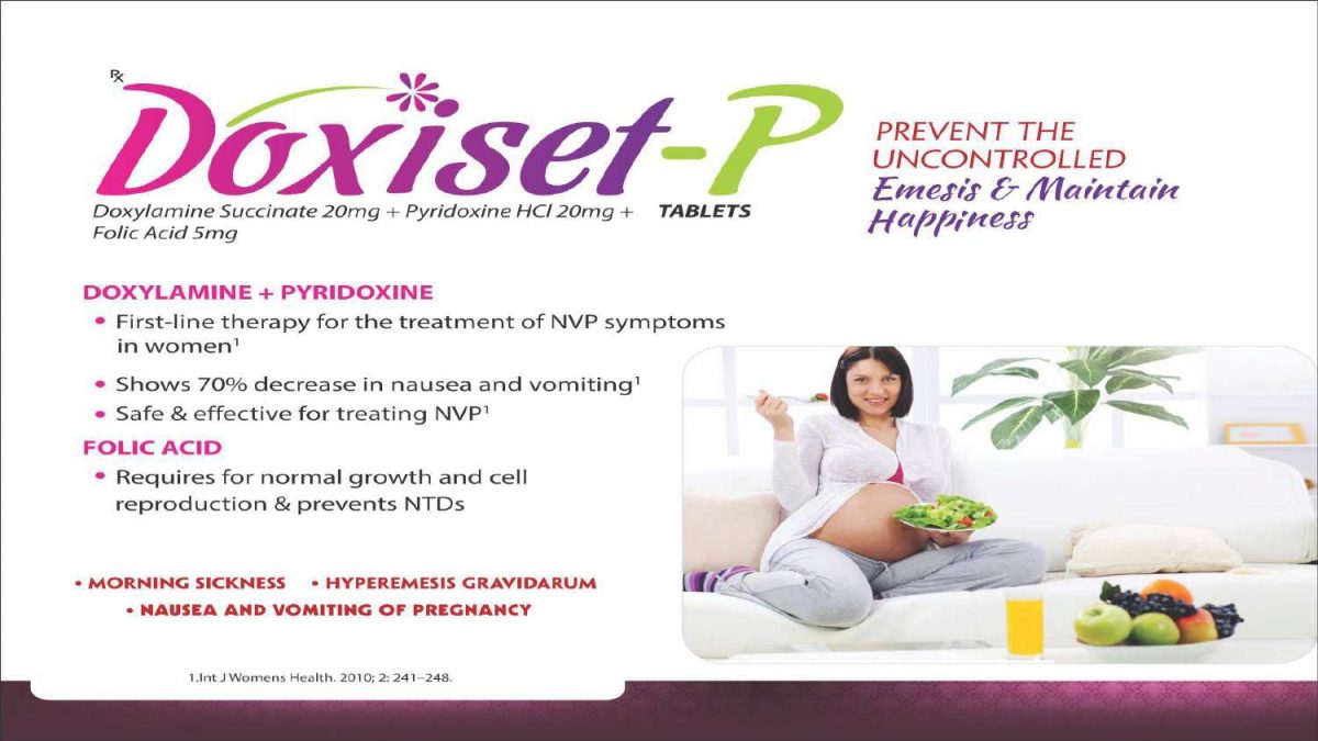 Doxylamine + Folic Acid + Pyridoxine Tablets Manufacturer, Supplier and ...