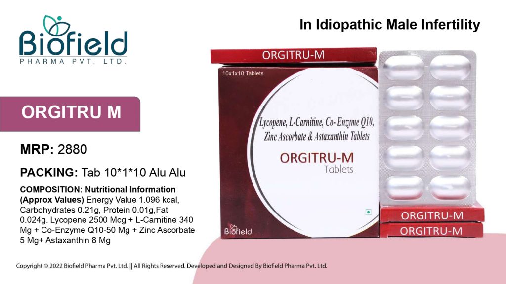 Lycopene + L-Carnitine + Co-Enzyme Q10 + Zinc Ascorbate + Astaxanthin ...