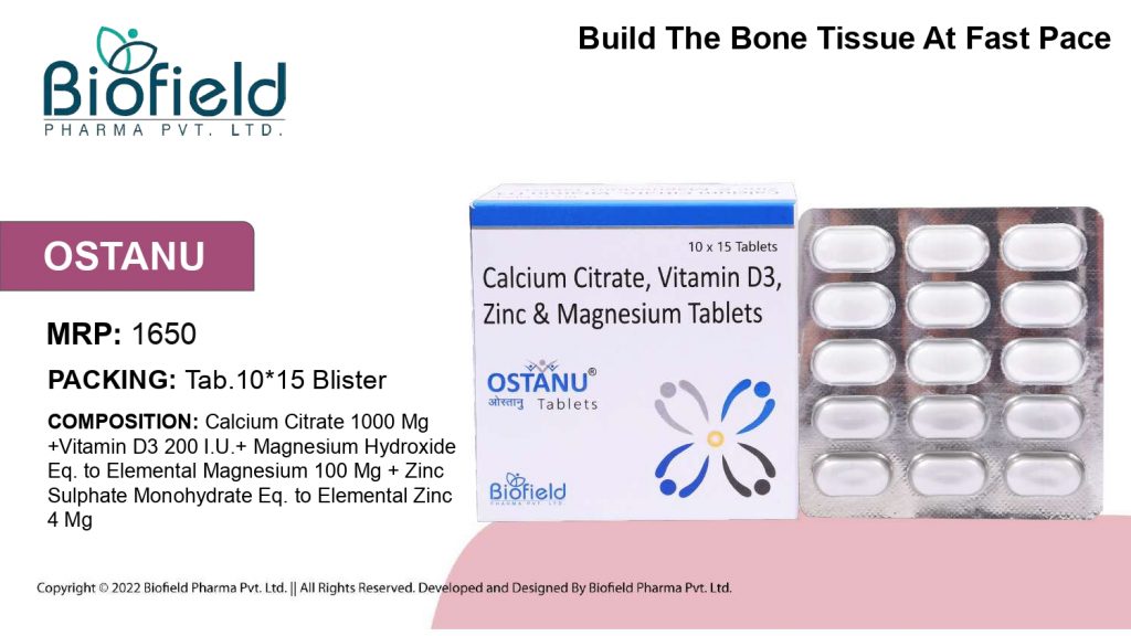 Calcium Citrate + Magnesium + Vitamin D3 + Zinc Tablet Manufacturer ...