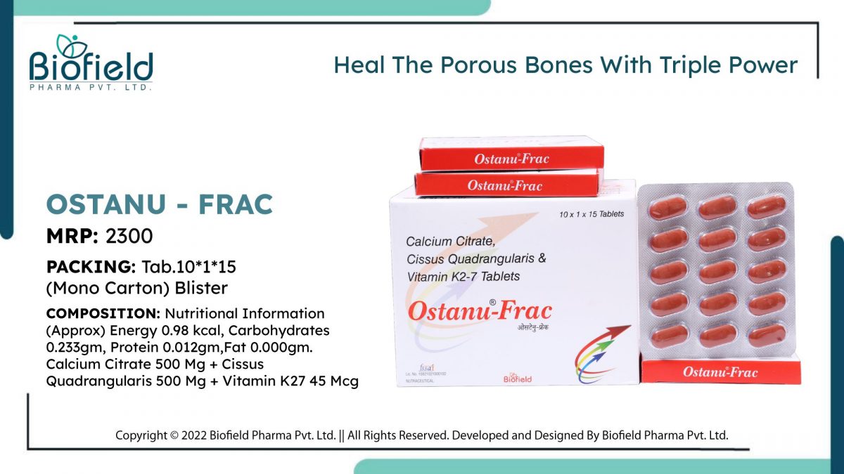 Calcium 500 mg + Cissus Quadrangularis 500 mg + Vitamin k27 45 mcg ...