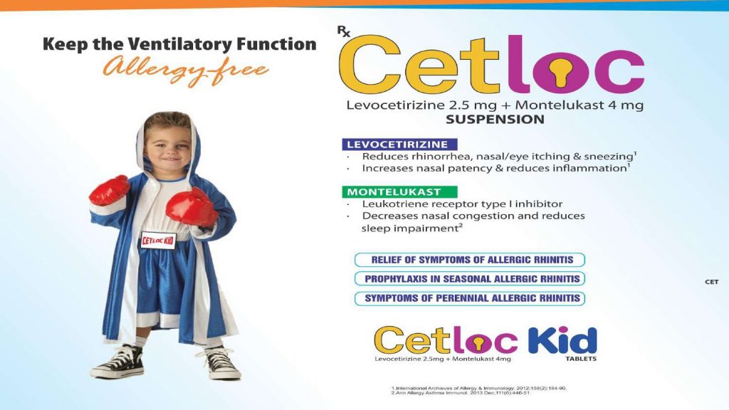 Levocetirizine Hydrochloride + Montelukast Suspension Manufacturer ...