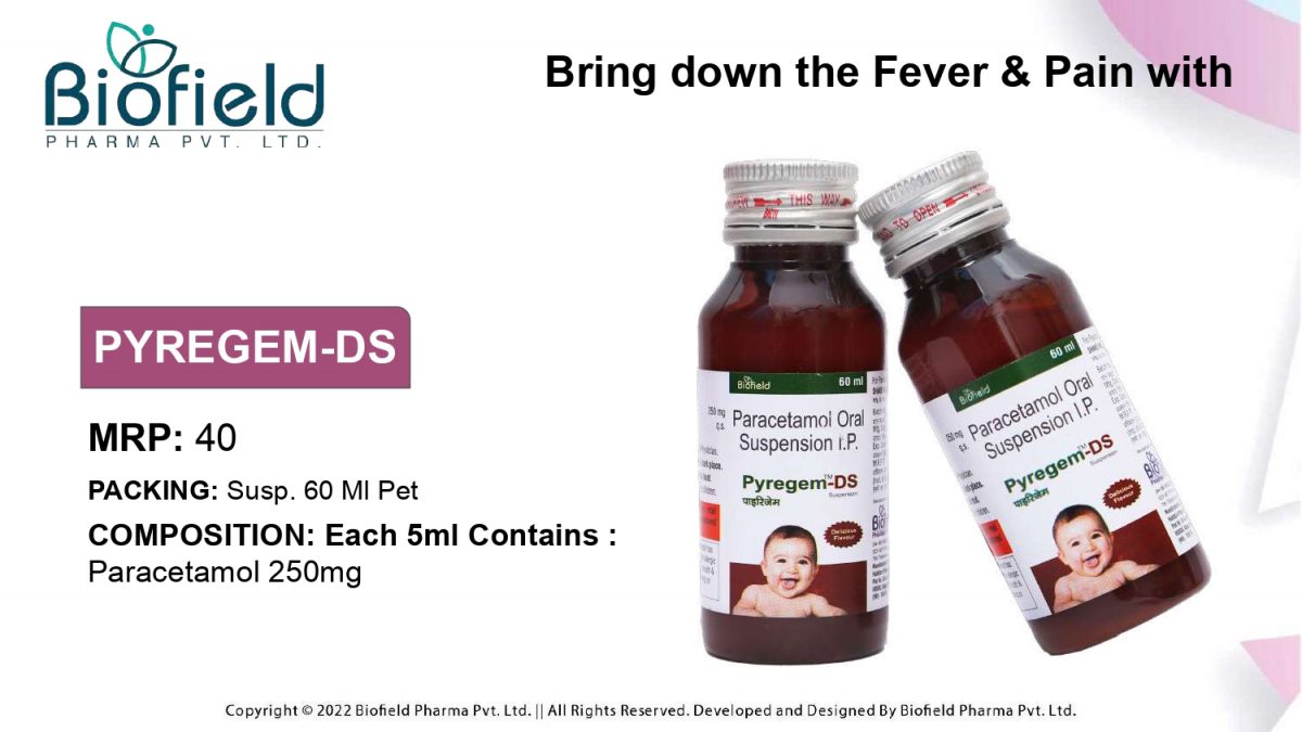 Paracetamol Suspension Manufacturer, Supplier and Franchise