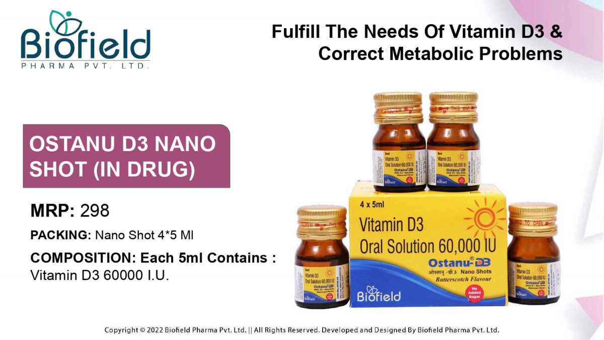 Cholecalciferol 60000 I.U. Tablets Manufacturer, Supplier and Franchise