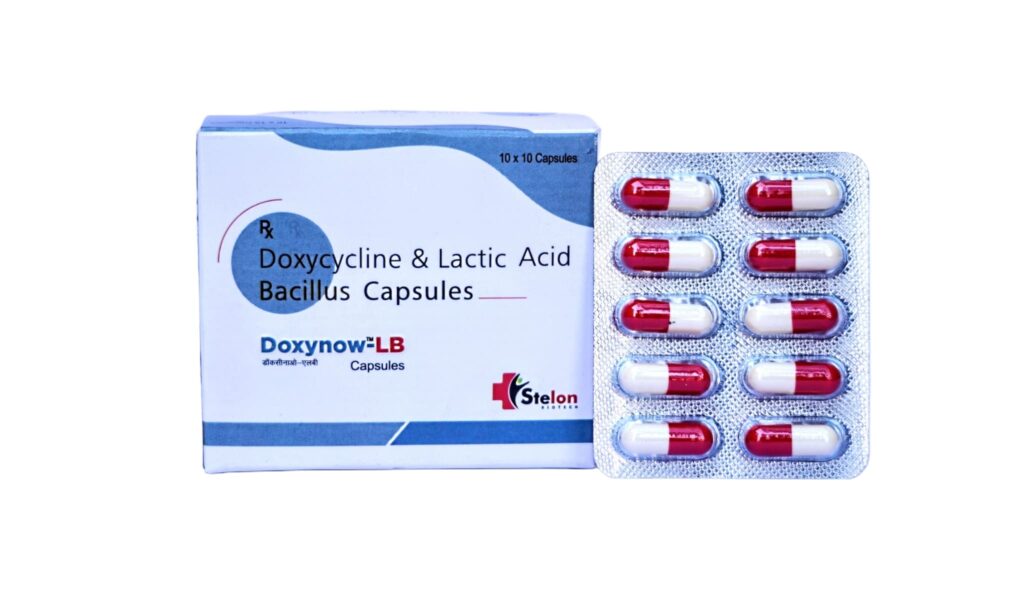 Doxycycline + Lactic Acid Bacillus Capsules Manufacturer, Supplier and ...