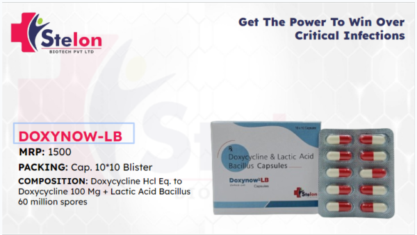 Doxycycline + Lactic Acid Bacillus Capsules Manufacturer, Supplier and ...