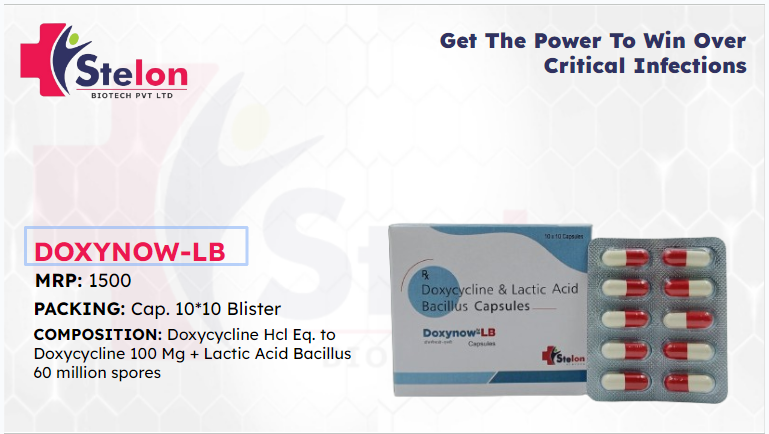 Doxycycline + Lactic Acid Bacillus Capsules Manufacturer, Supplier and ...