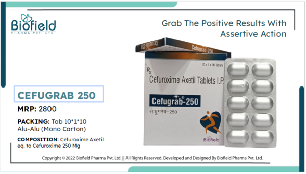 Cefuroxime Axetil Tablets Manufacturer, Supplier and Franchise