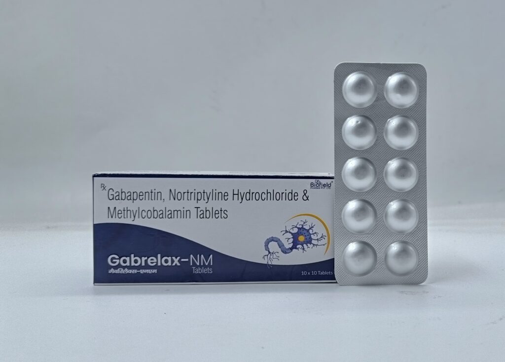 Gabapentin, Nortriptyline, and Methylcobalamin Tablet Manufacturer