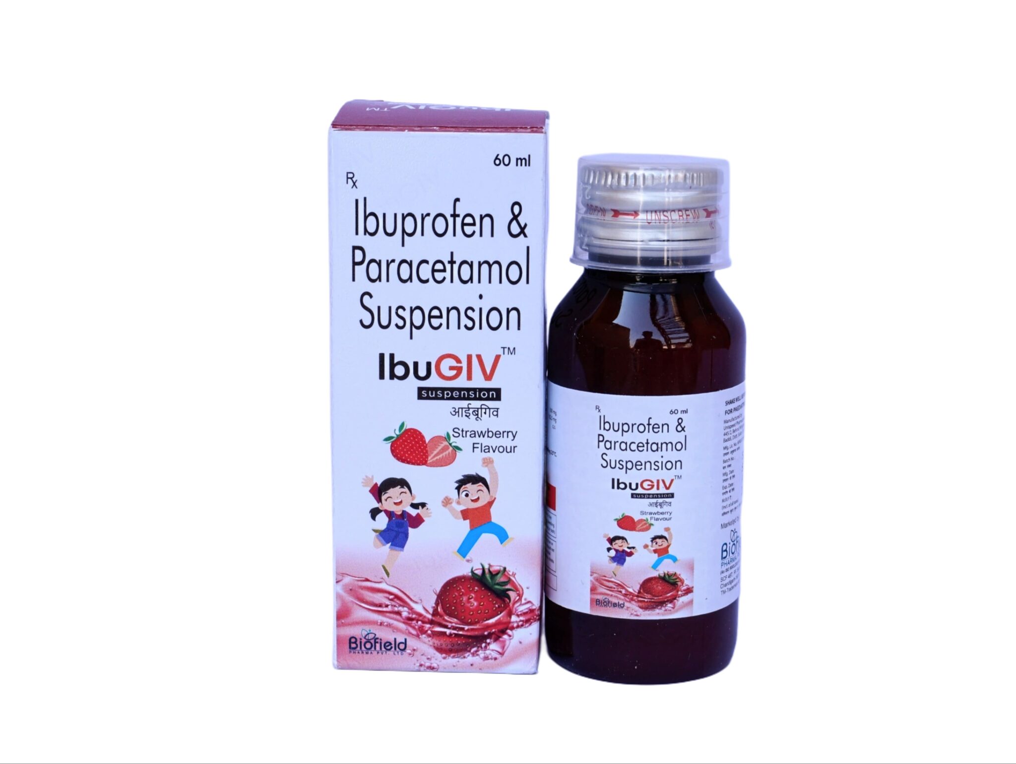 Ibuprofen, Paracetamol Suspension Manufacturer | Supplier