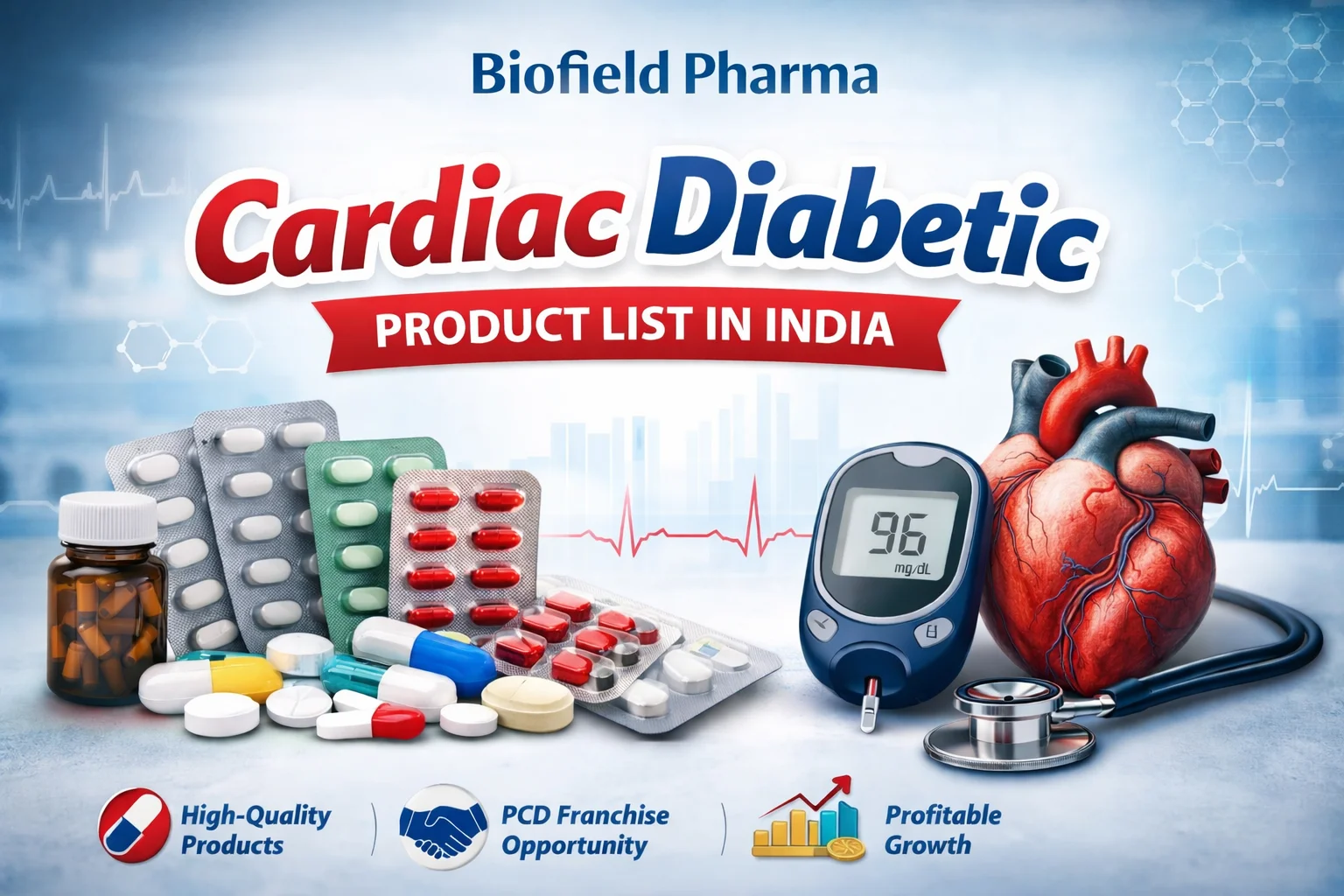 Cardiac Diabetic Product List in India | Biofield Pharma